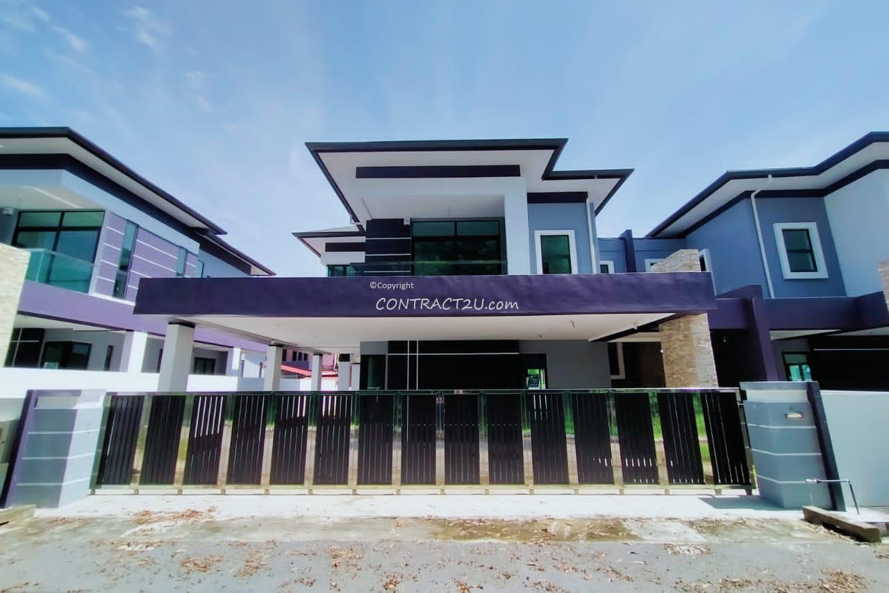 IPI-S 157.4 IPI-E 4.2 Double Storey Semi-D Platinum Villa Off Jalan Pending Kuching for SALE ...
